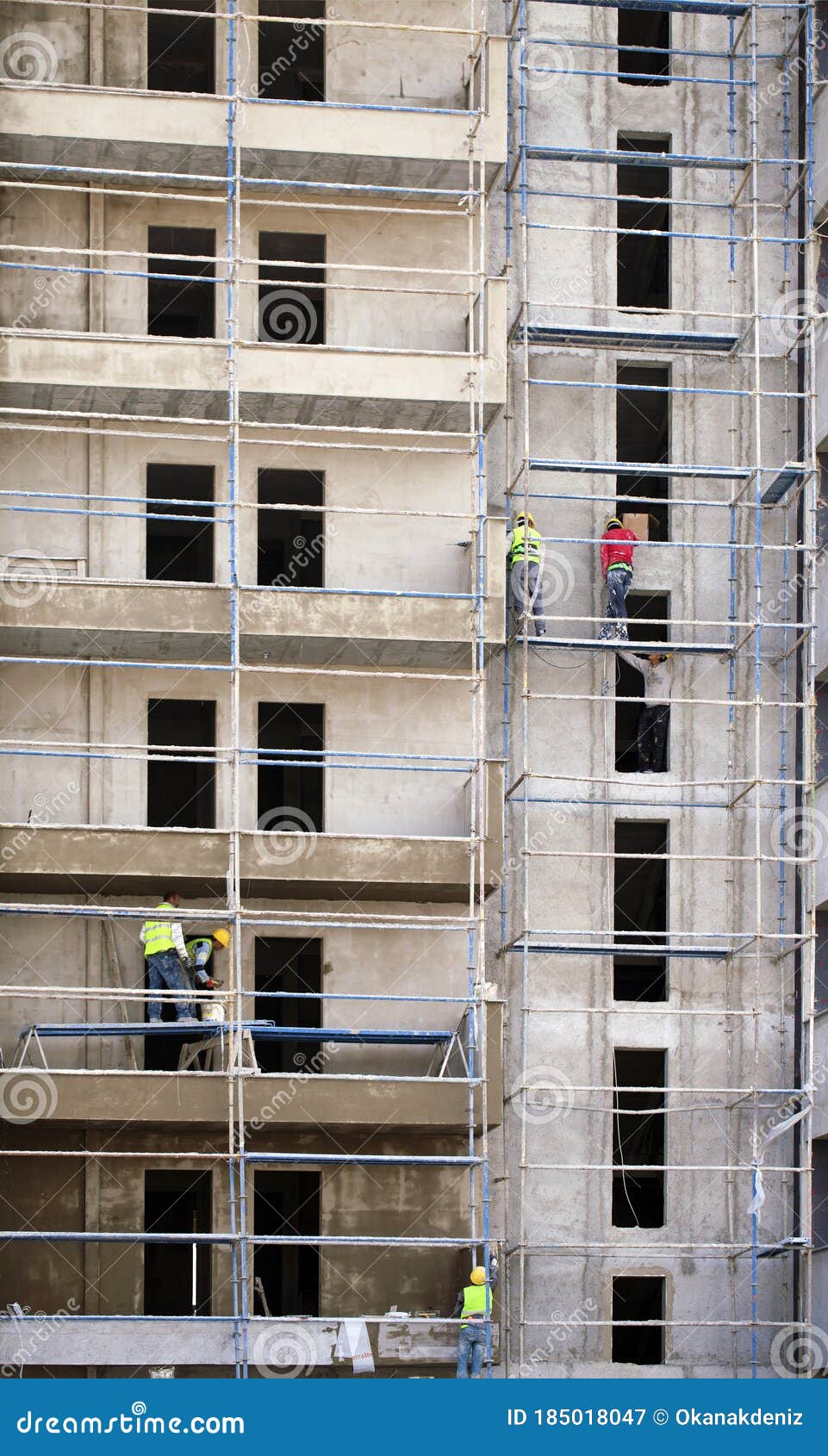 Construction Building Area Industrial Concept Stock Image - Image of ...