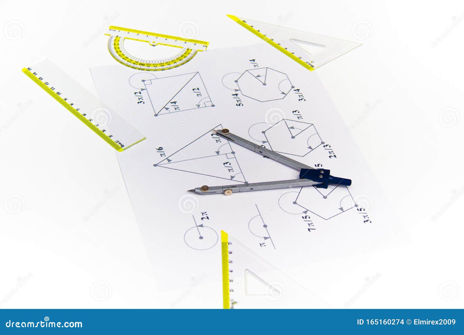 Construction and Building Concept. Engineers or Architect Using a ...