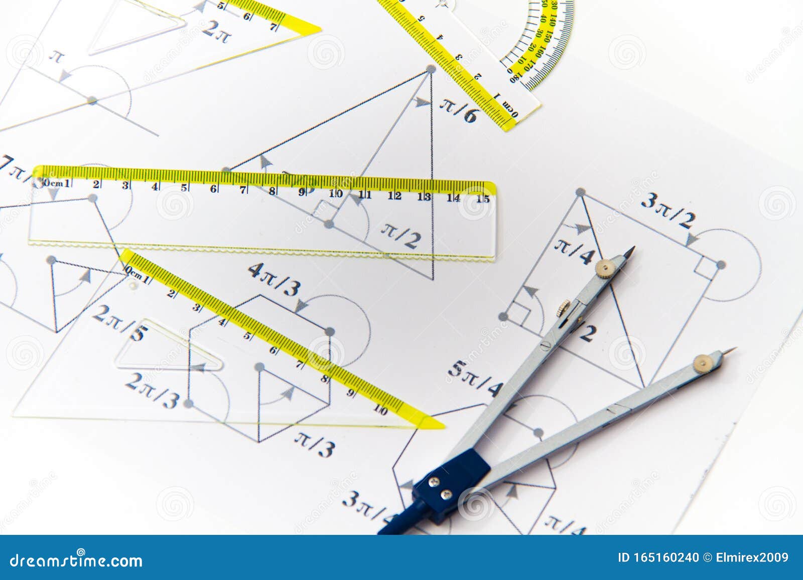 Construction and Building Concept. Engineers or Architect Using a ...