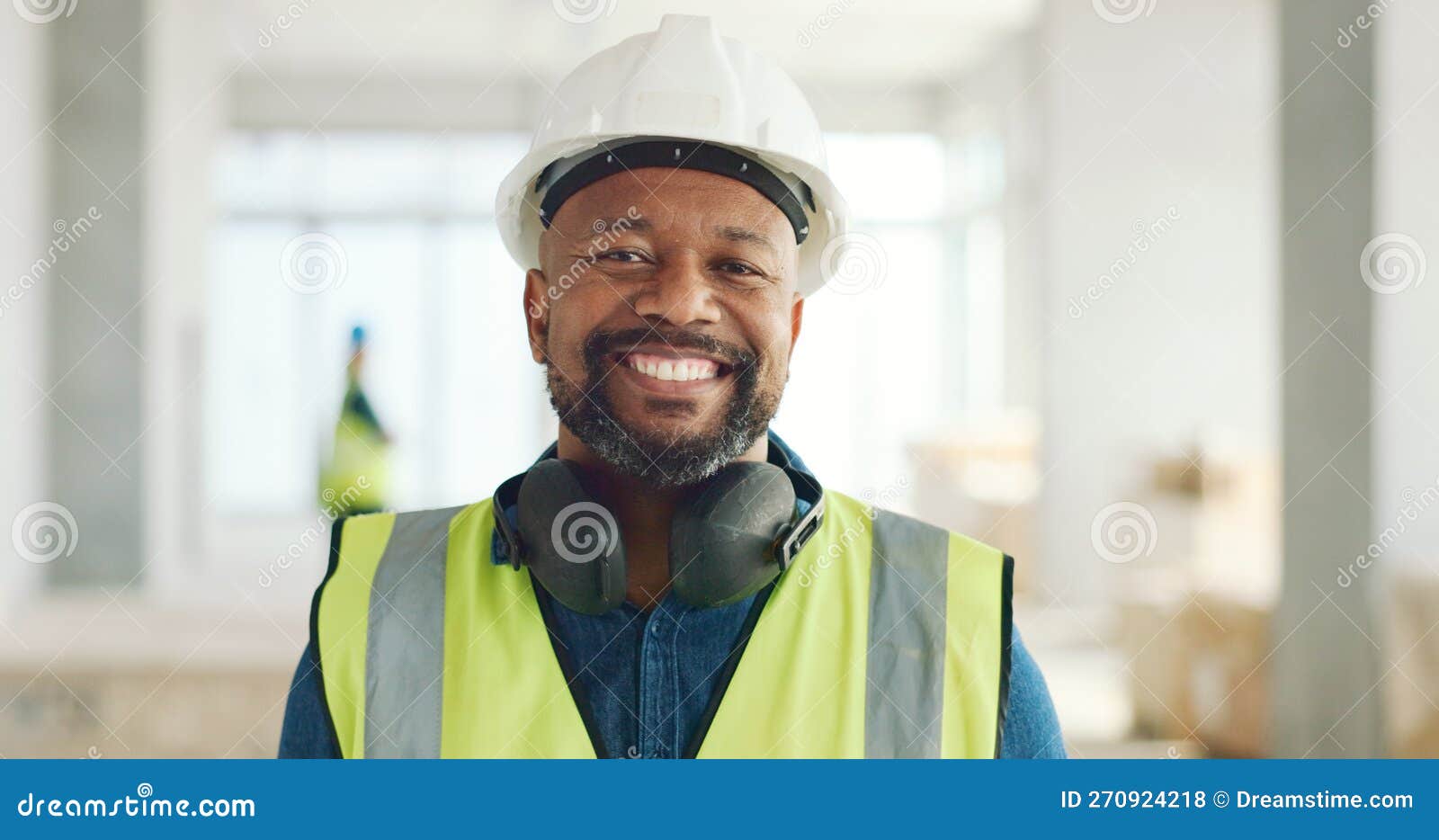 Construction, Building and Construction Worker, Man and Smile in ...