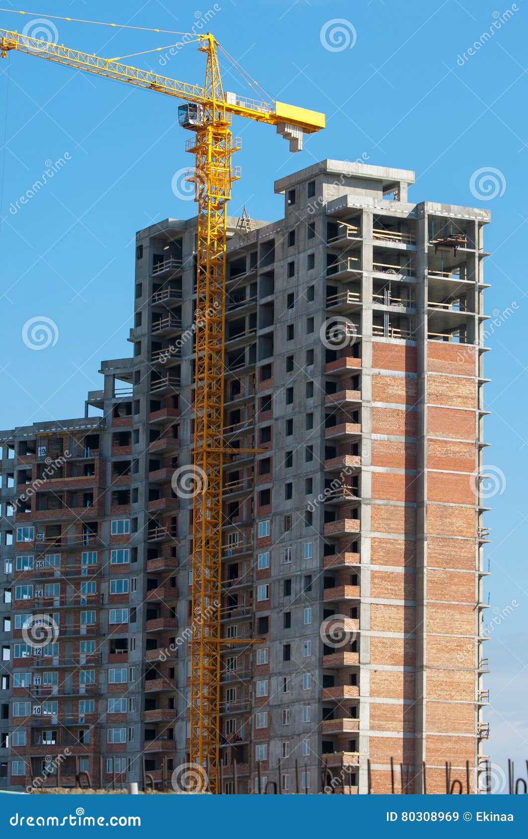 Construction Building Development Constructing Stock Image - Image of ...