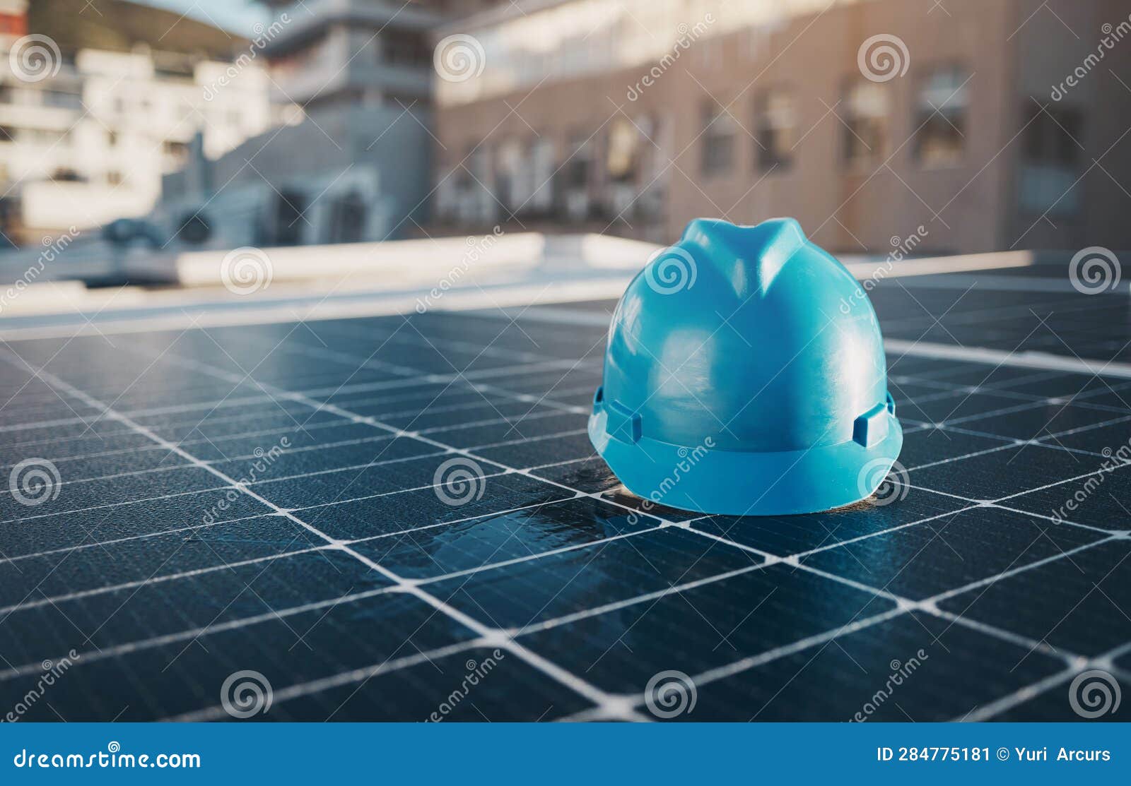 Construction, Building and a Hat for Solar Panel on a Roof for ...
