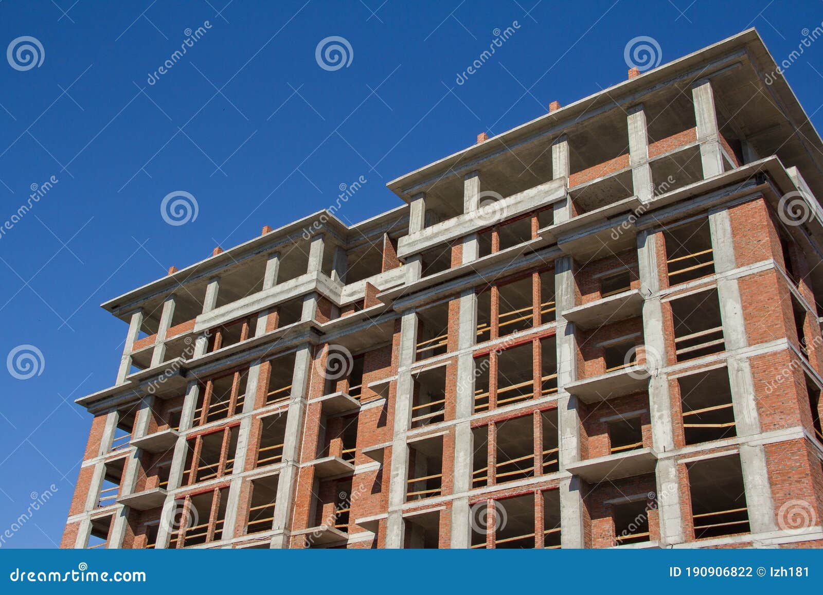 The Construction of the Building is Made of Concrete Frame and Brick ...