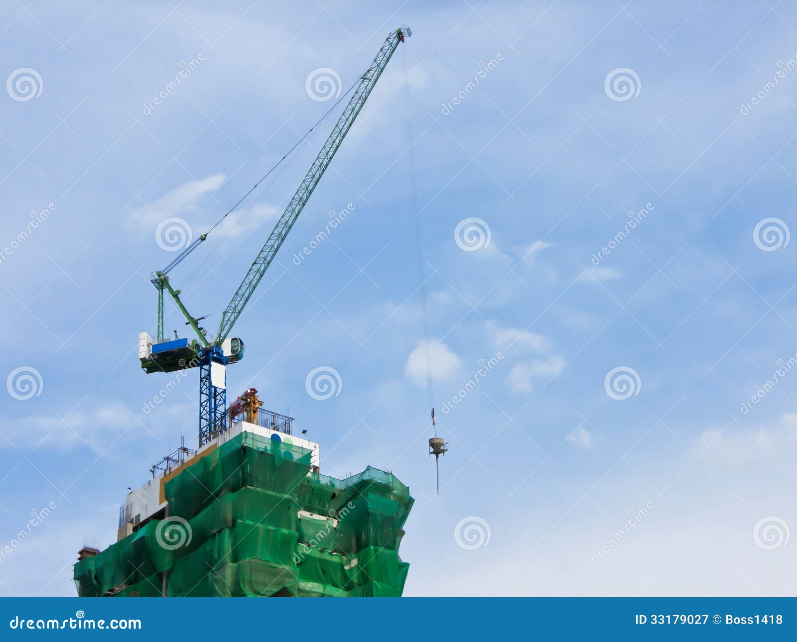 Construction, Building Multiple Layers High. Stock Image - Image of ...