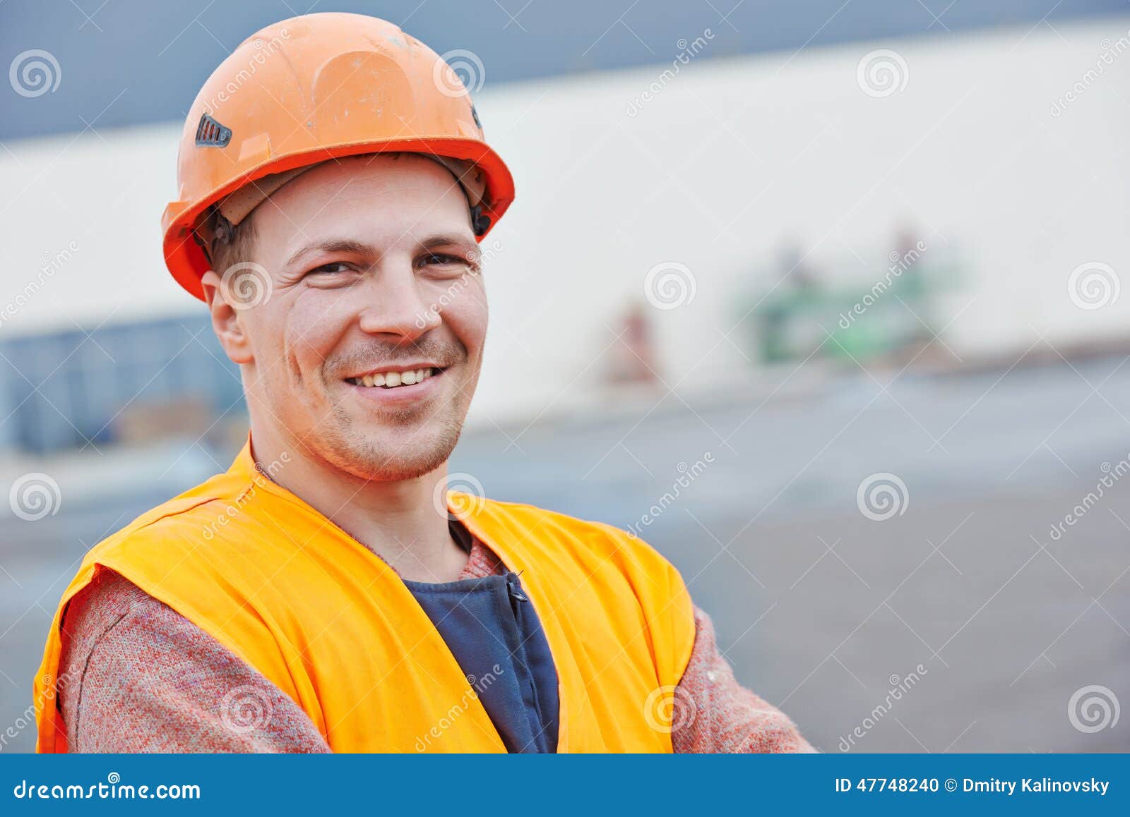 Construction Building Site Foreman Stock Photo - Image of machinery ...