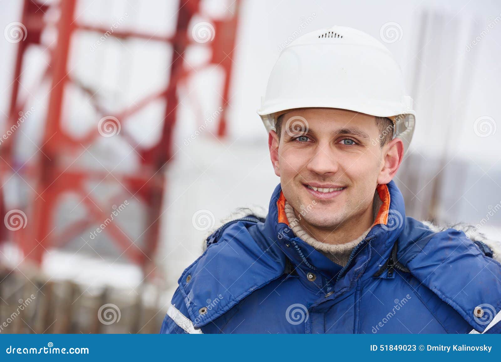 Construction Building Site Foreman Stock Image - Image of helmet ...