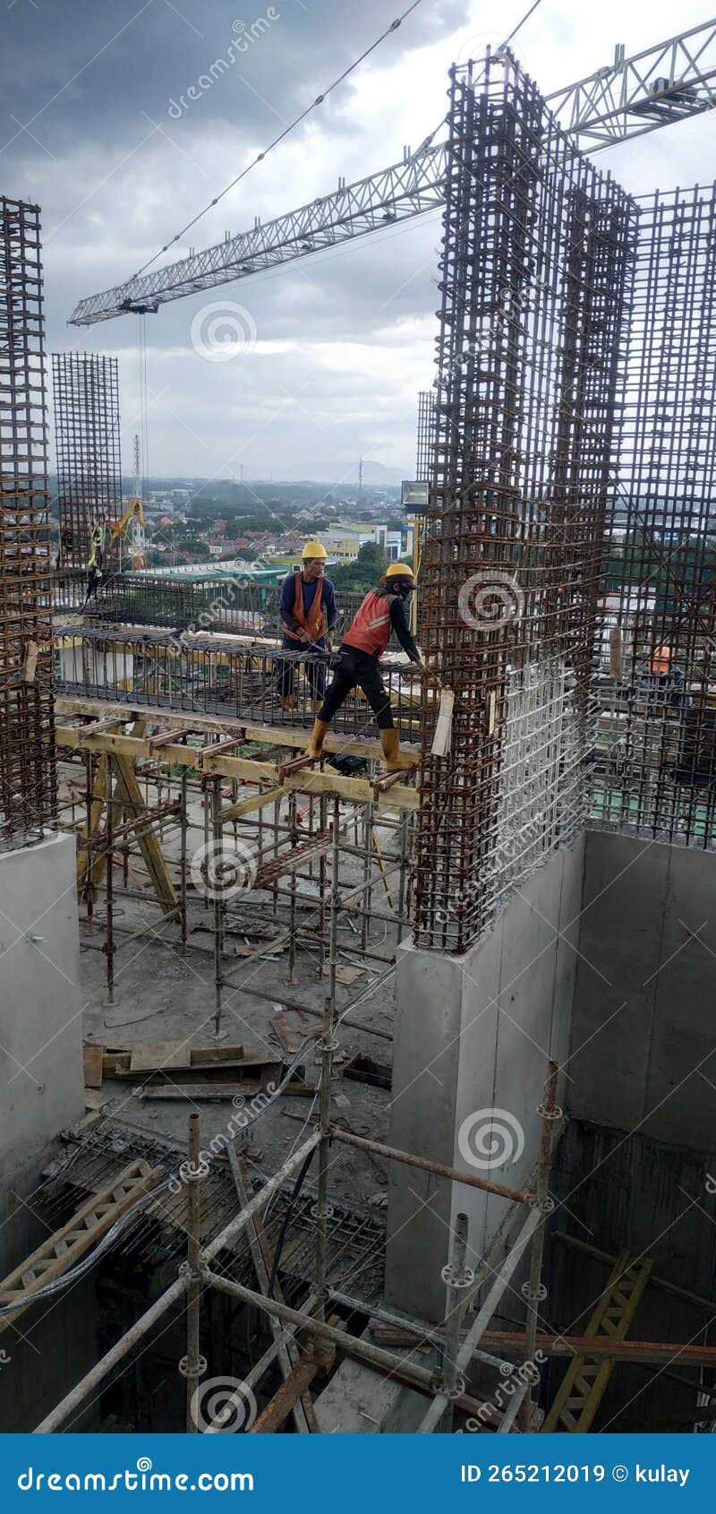 Construction Building of Structure Editorial Stock Image - Image of ...