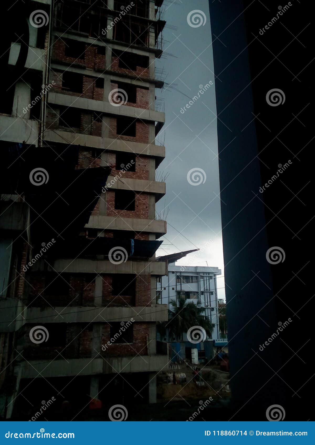 Construction stock photo. Image of buildin, tola, construction - 118860714