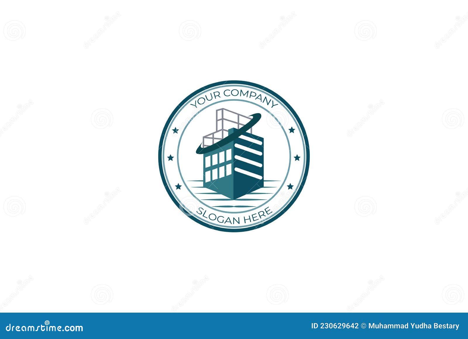 Construction Building Vintage Retro Logo Stock Vector - Illustration of ...