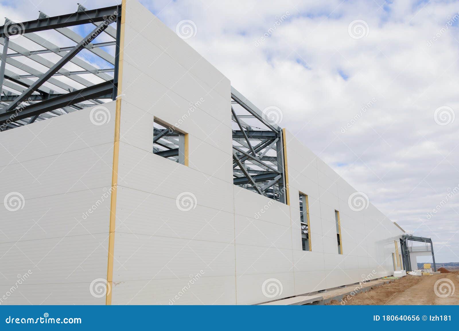 Construction of Buildings Made of Steel Structure and Sandwich Panels ...