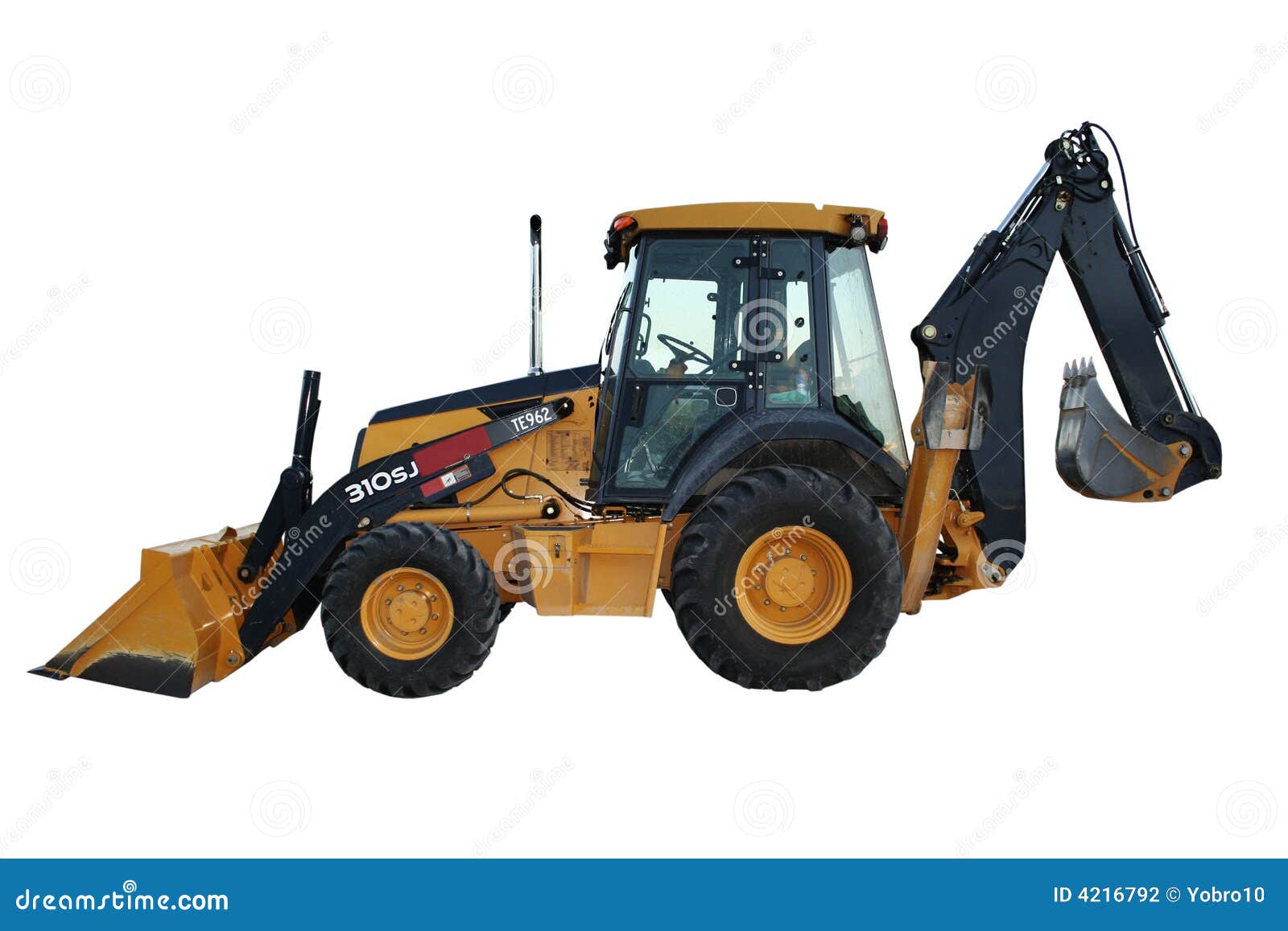 Construction Bulldozer stock photo. Image of excavate - 4216792