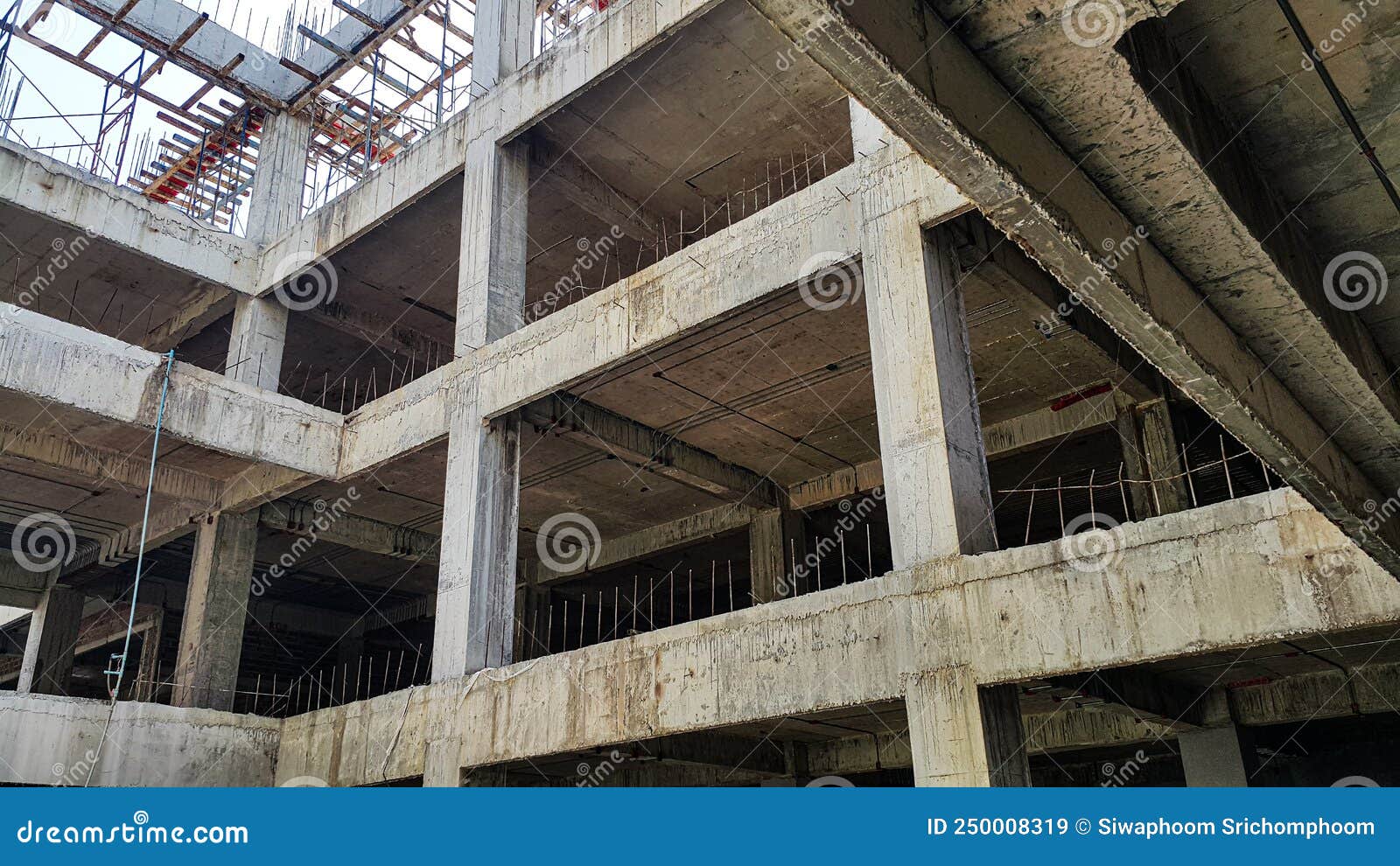 The Construction Business is Constructing the Structure of the Building ...