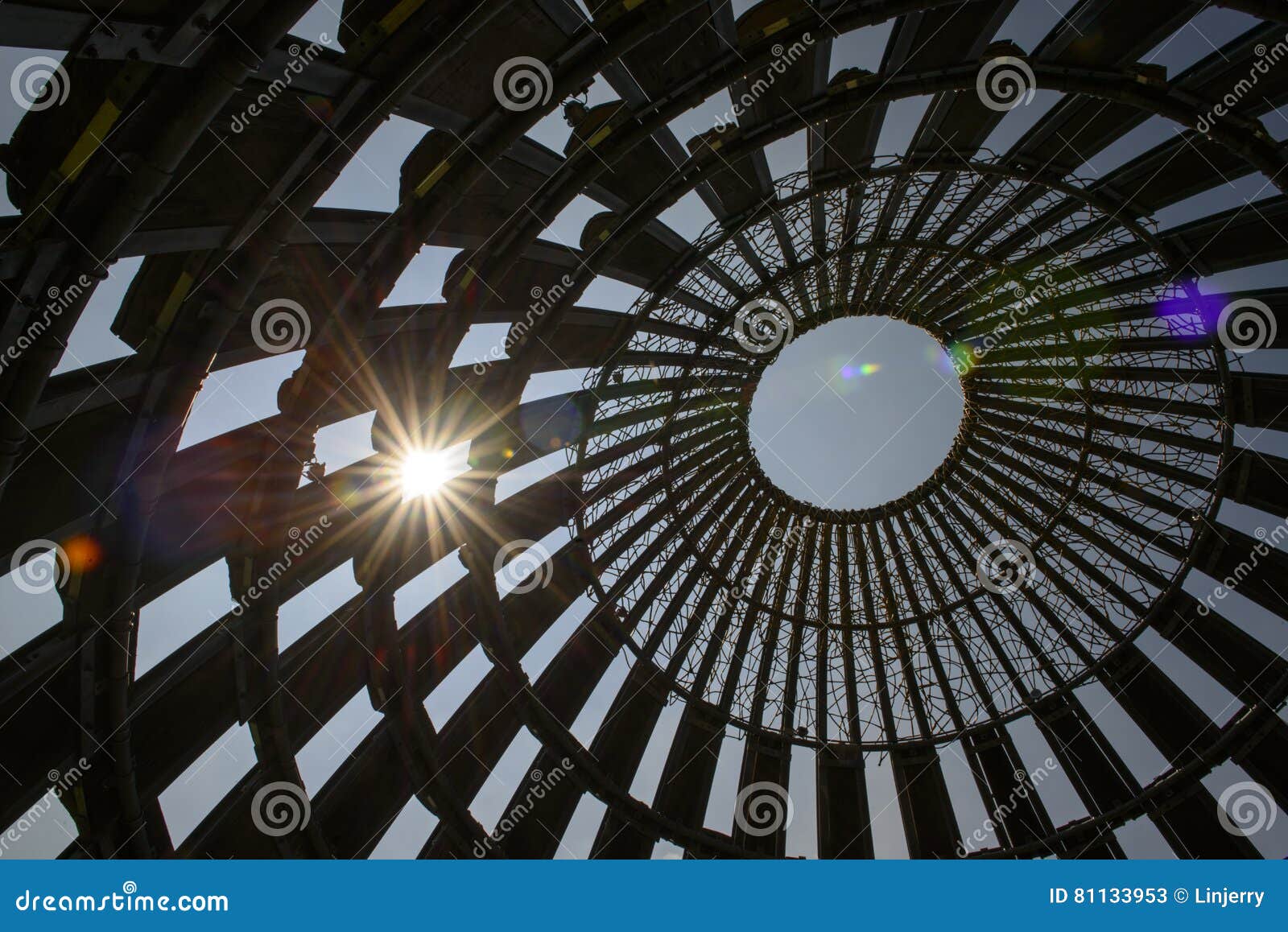 Construction of Ceiling stock image. Image of inside - 81133953