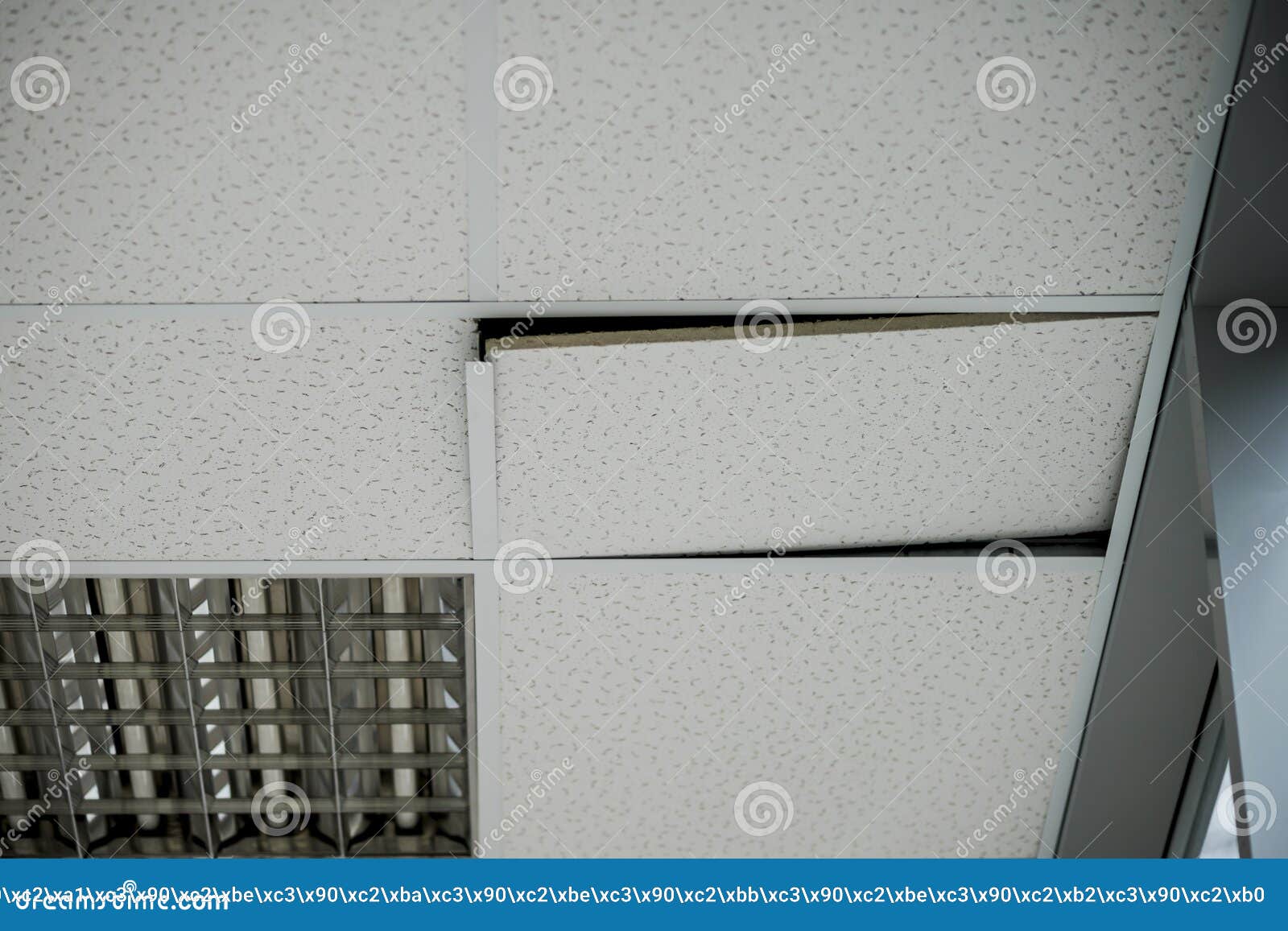The Construction of the Ceiling, Close-up Stock Photo - Image of ...