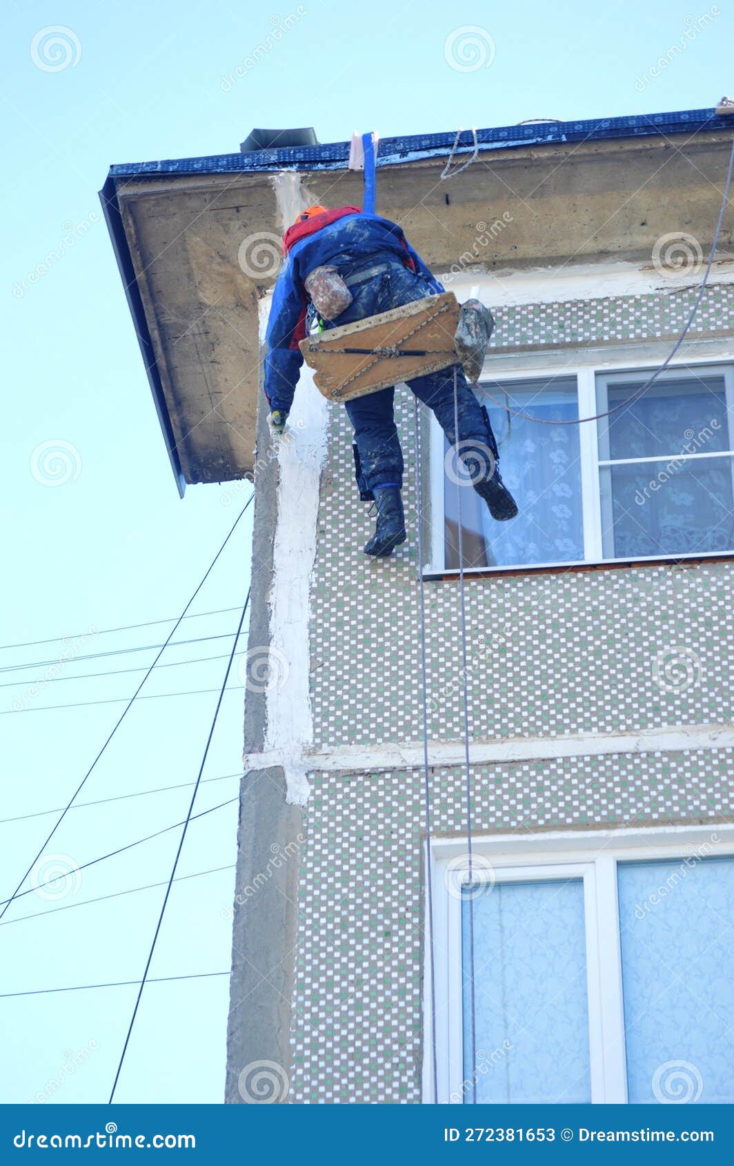 Construction climbing editorial stock photo. Image of steel - 272381653