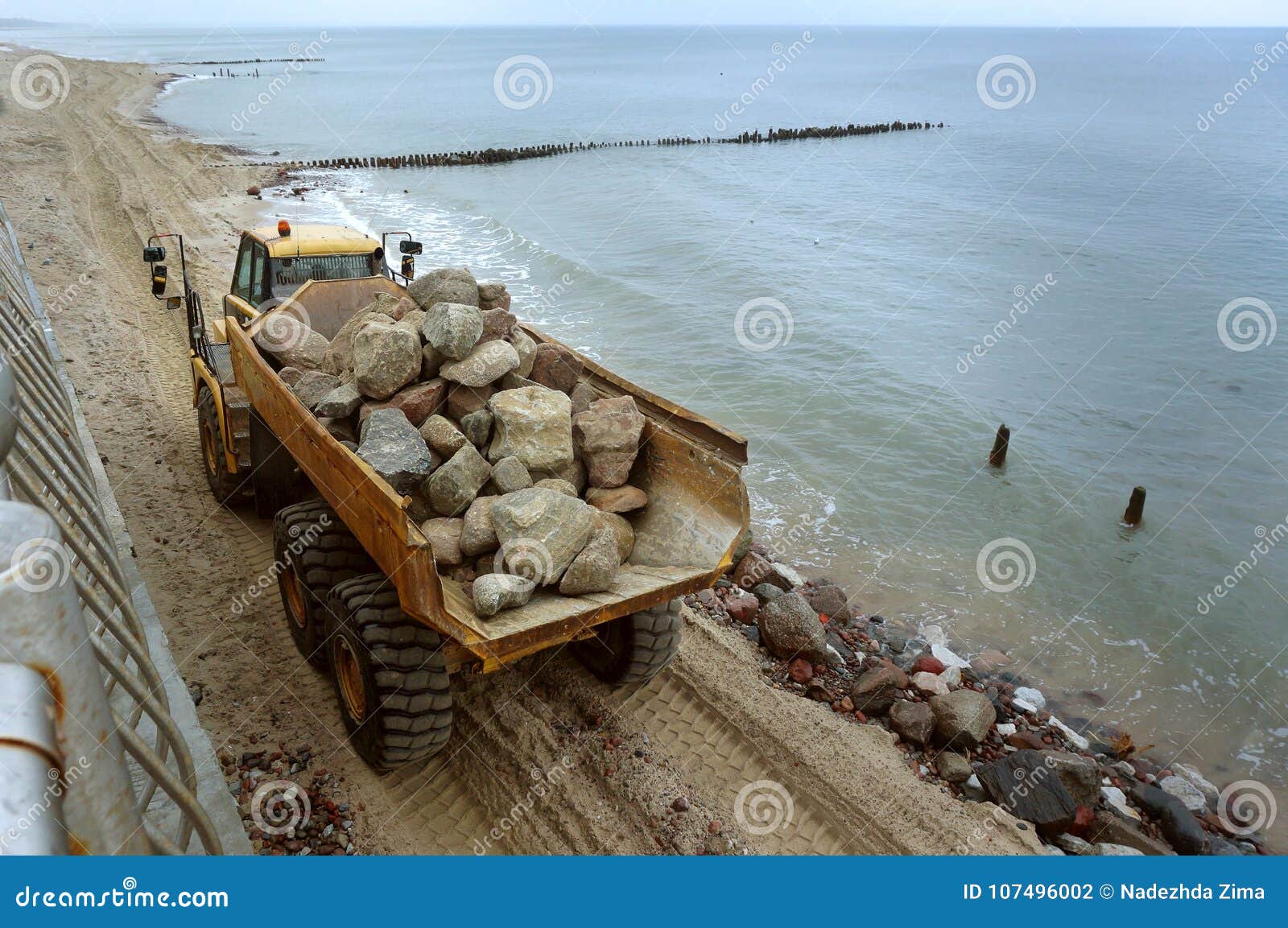 The Construction of Coastal Protective Structures, Construction Stock ...