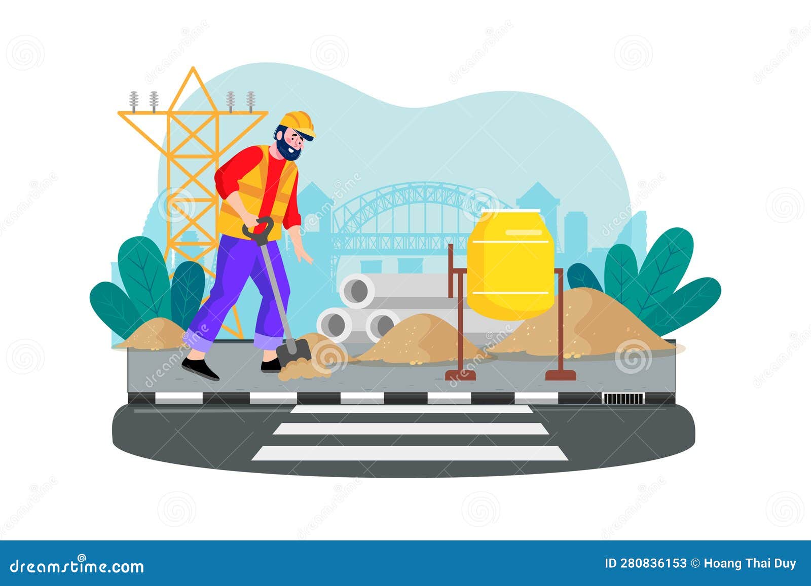 A Construction Company Constructs a New Highway To Improve ...