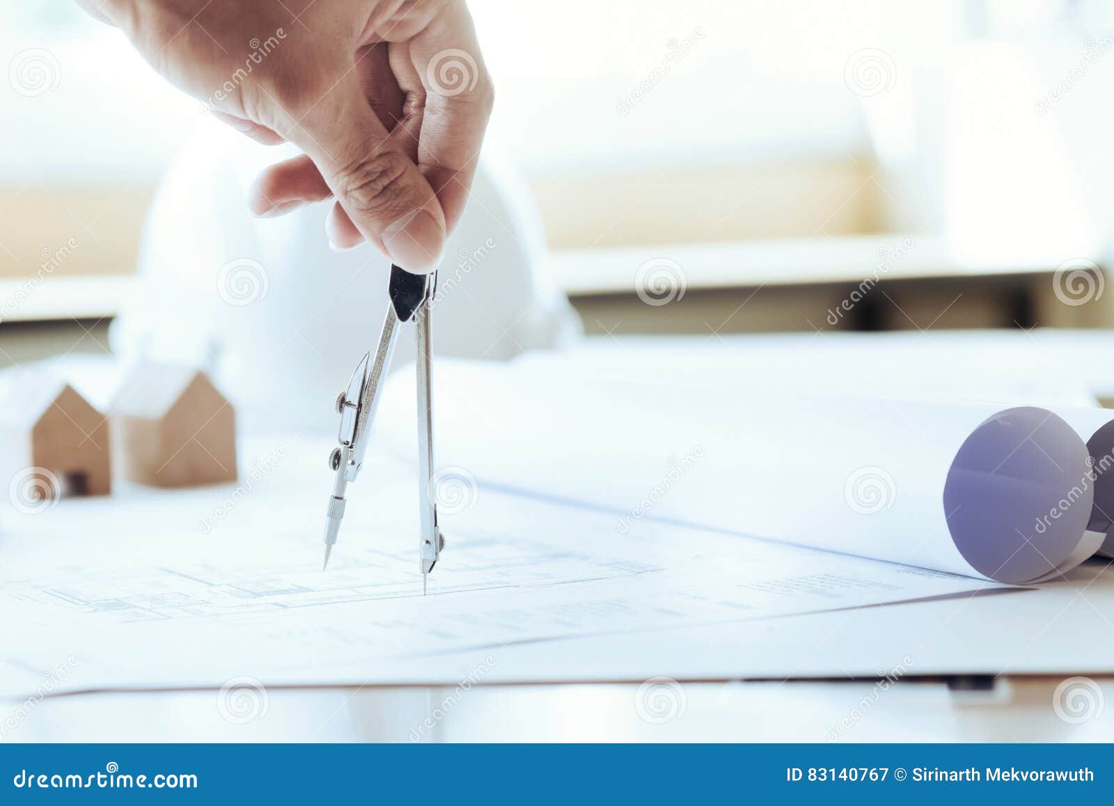 Construction Concept. Engineering Tools Stock Image - Image of design ...