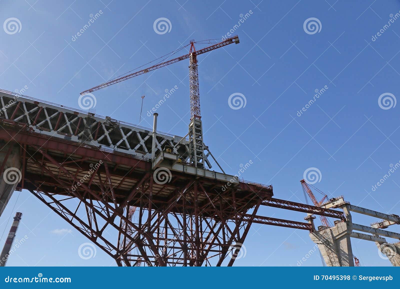Construction of Concrete High Speed Way Stock Photo - Image of form ...