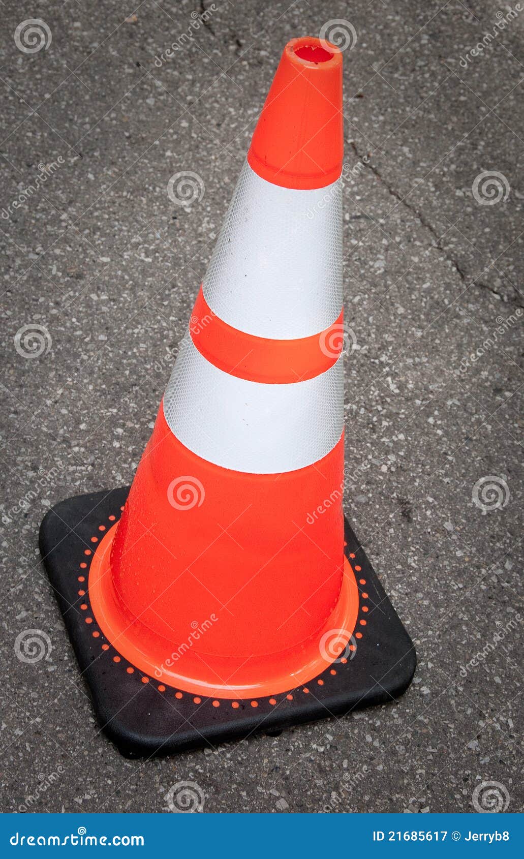 Construction Cone stock image. Image of industrial, progress - 21685617