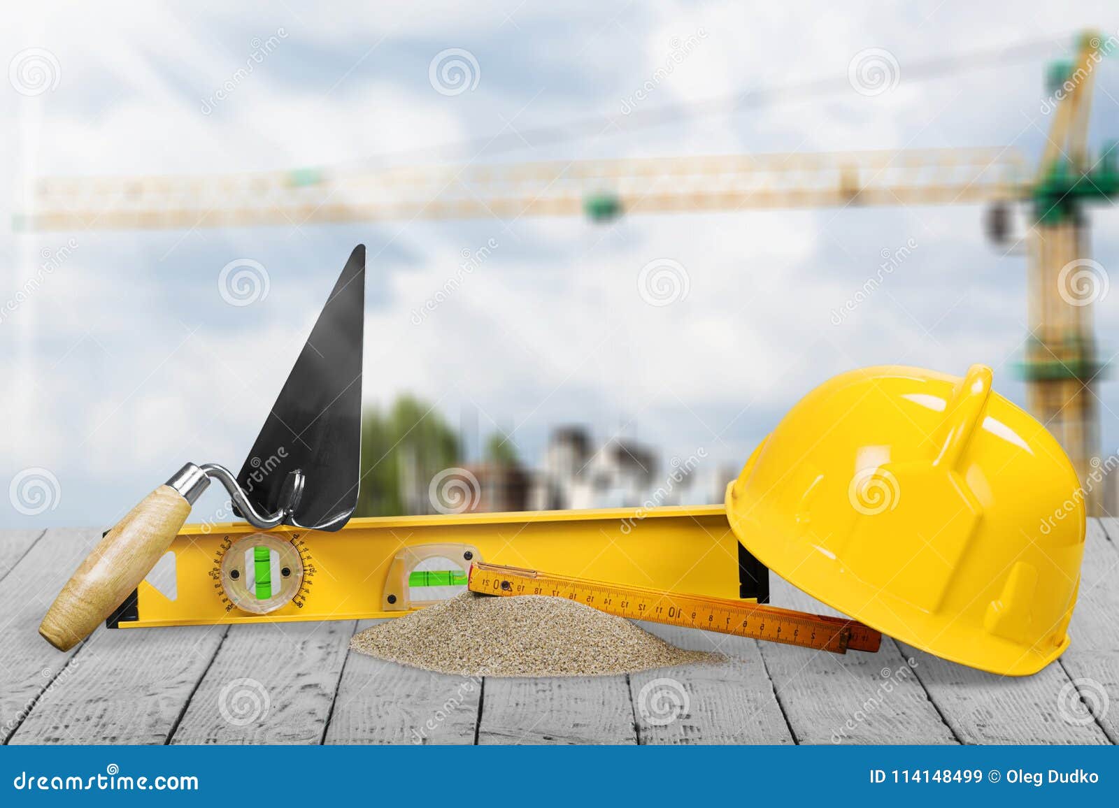 Construction stock image. Image of care, business, gear - 114148499