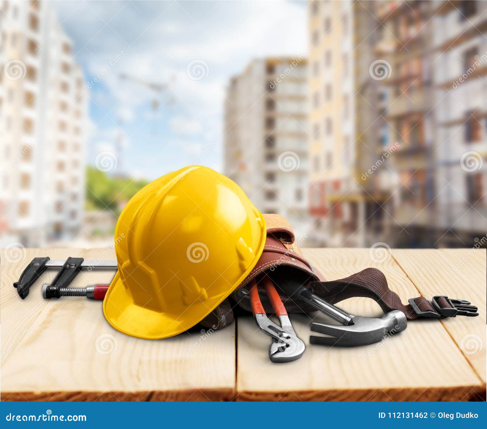 Construction stock photo. Image of site, development - 112131462
