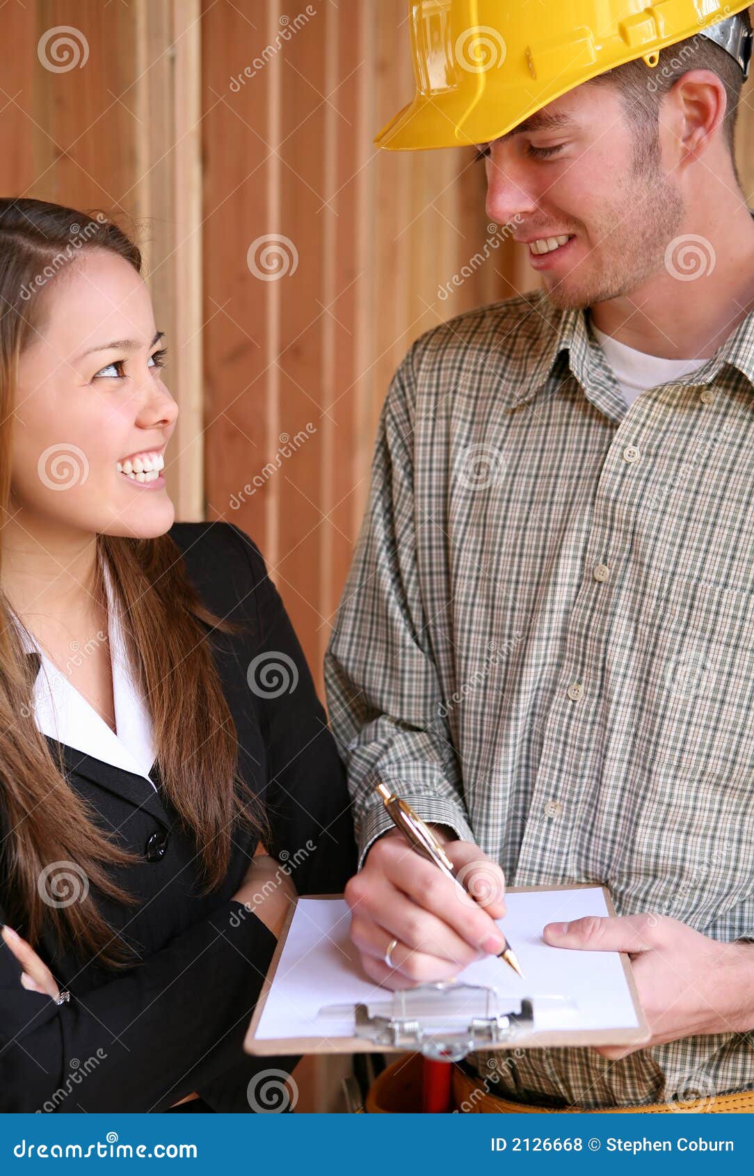 Construction Contract stock photo. Image of fixing, male - 2126668