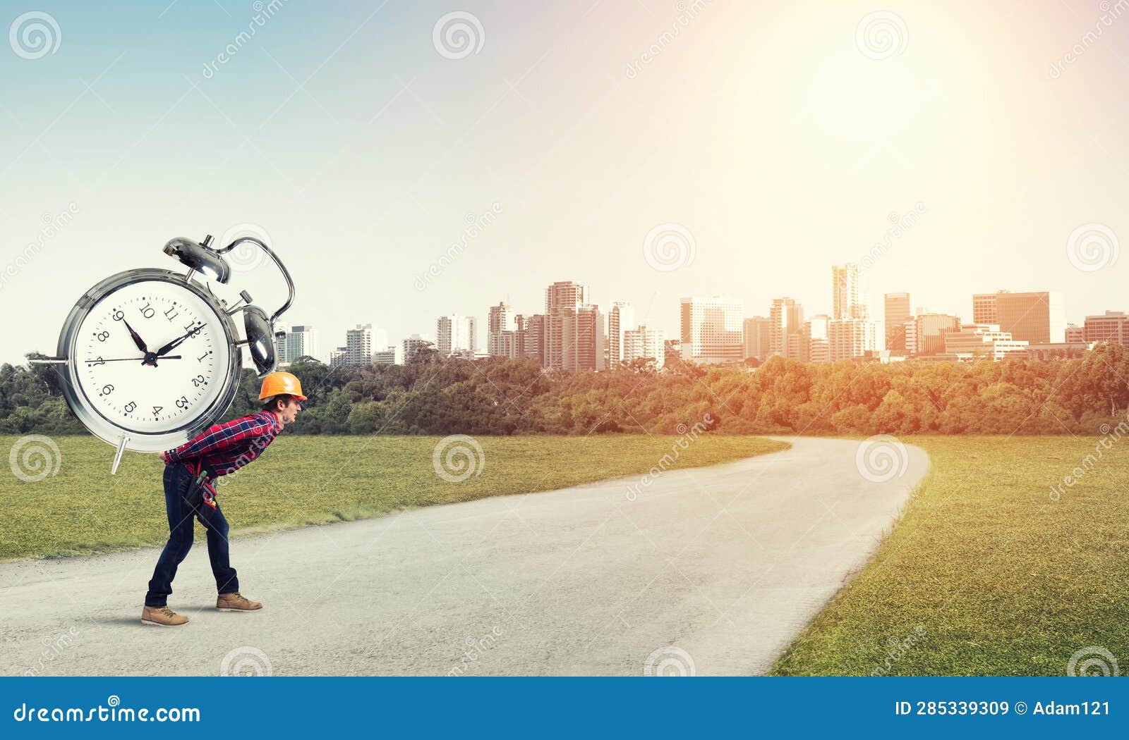 Construction Contract Deadline Stock Image - Image of late, hour: 285339309