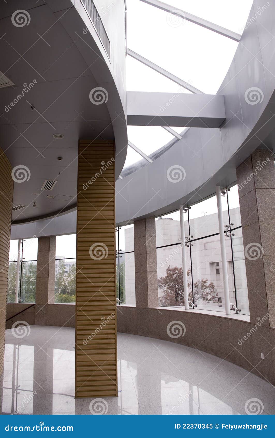 Construction Corridor Interior Design Stock Image - Image of passage ...