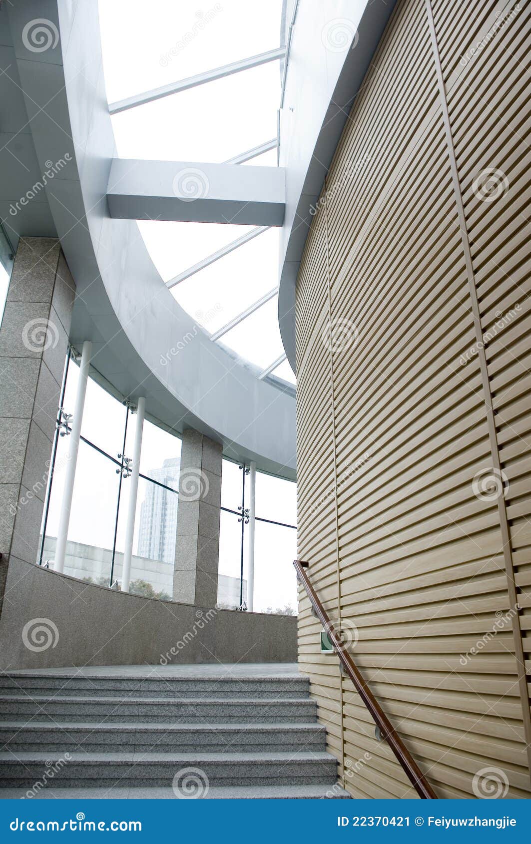 Construction Corridor Interior Design Stock Image - Image of background ...