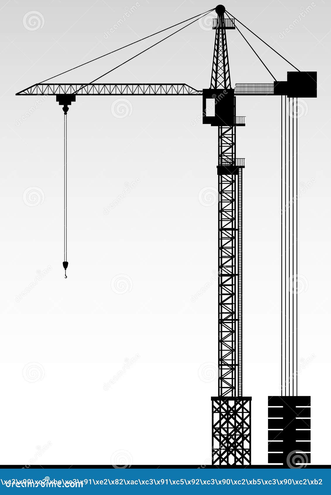 Tower Crane Diagram