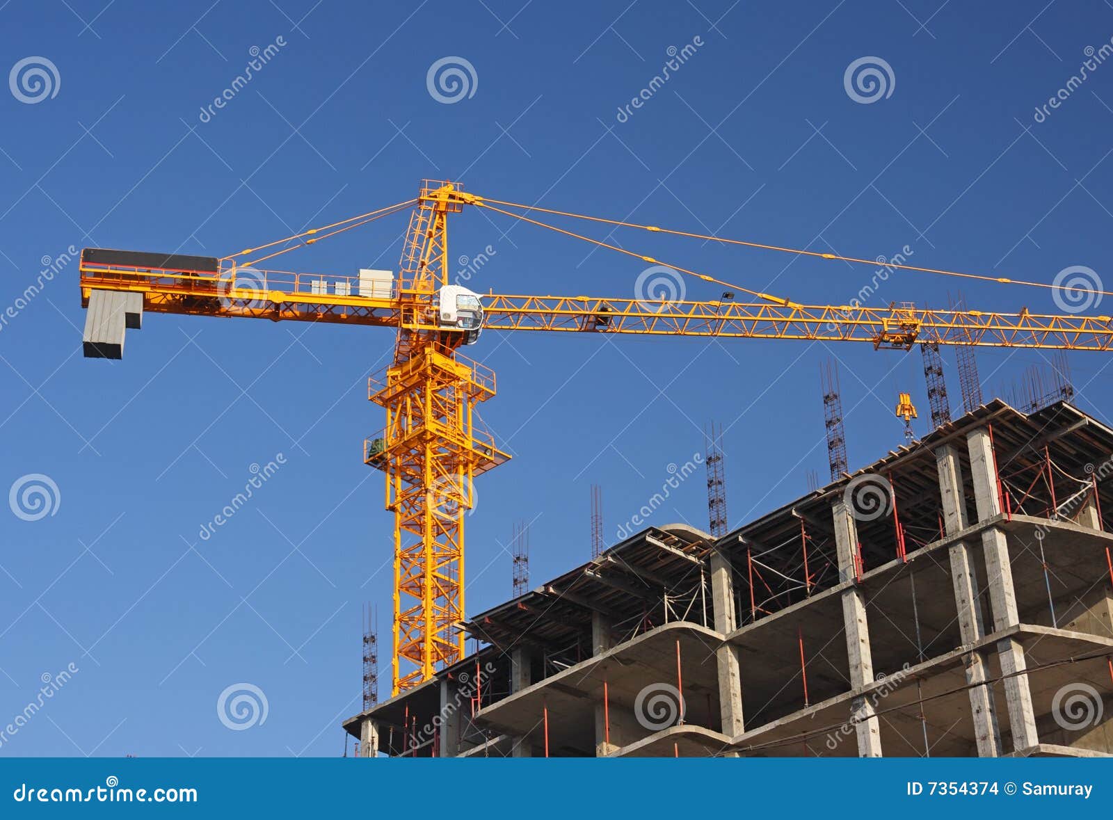 Construction Crane Royalty-Free Stock Photo | CartoonDealer.com #33843723