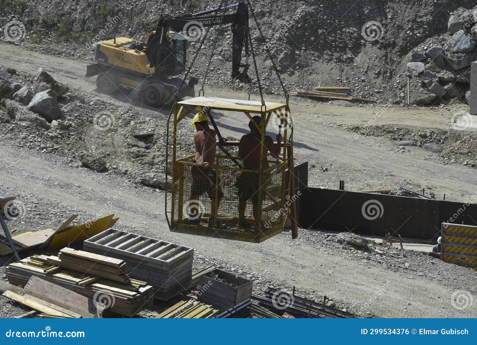 Construction Crane with Heavy Load Editorial Photo - Image of winch ...