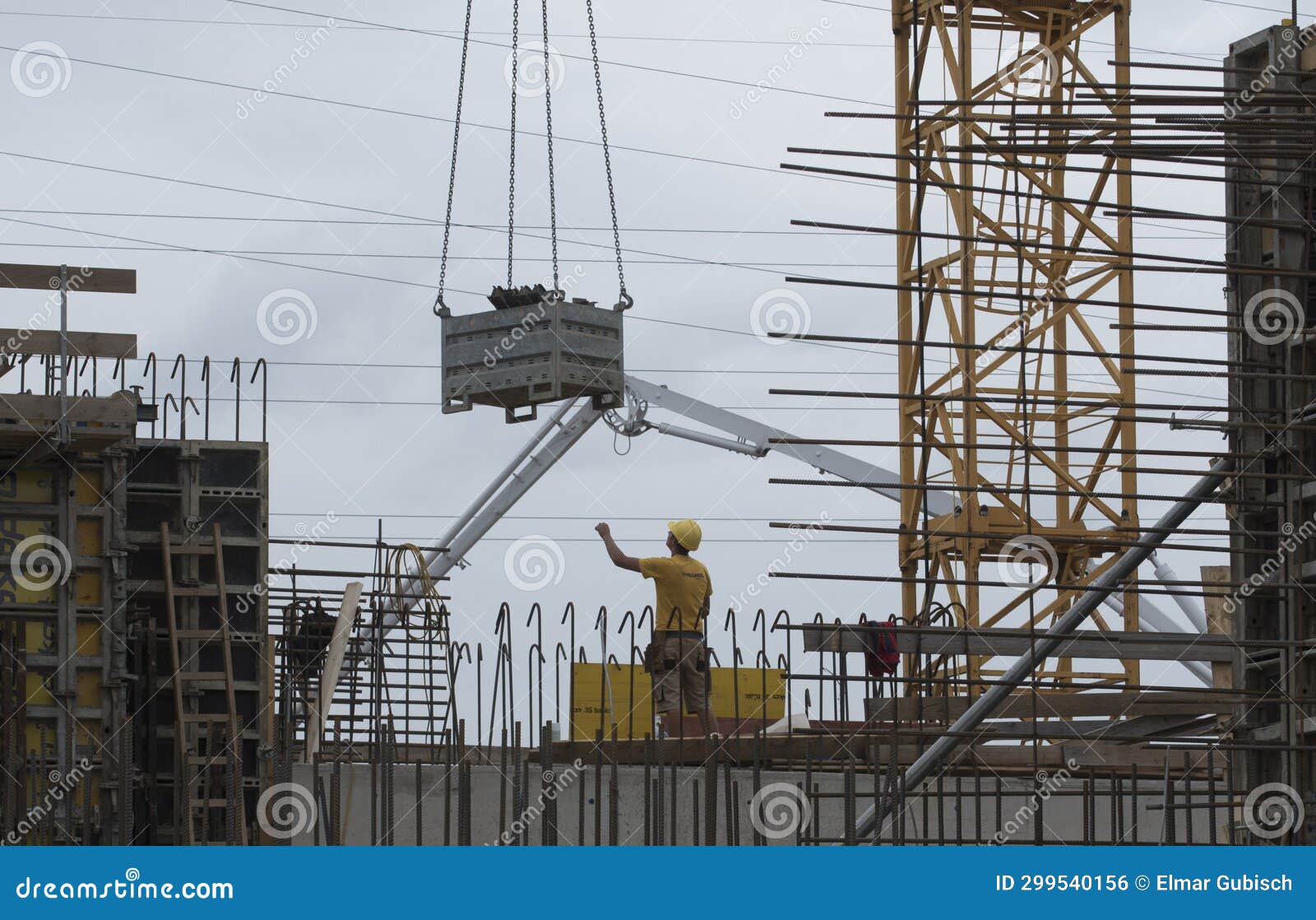 Construction Crane with Heavy Load Editorial Photo - Image of lifter ...