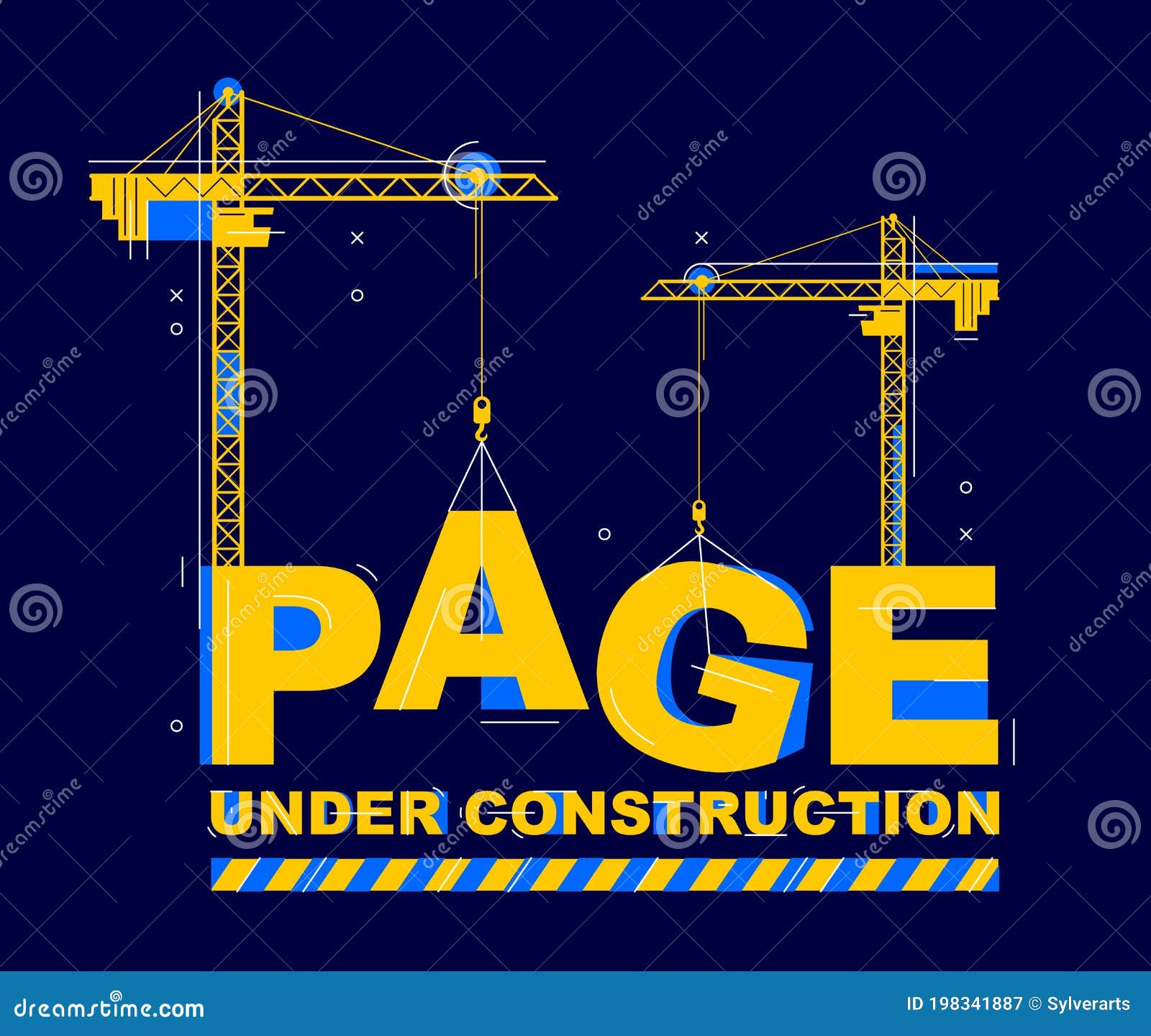 Cranes Builds Construction Word Vector Concept Design, Conceptual ...