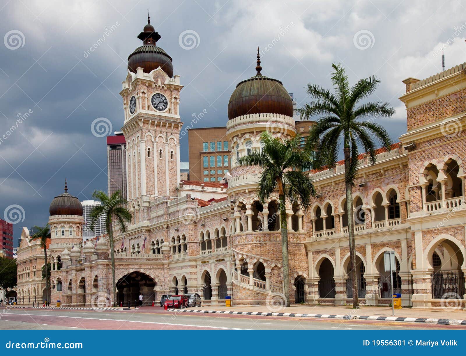 Construction D'Abdul Samad De Sultan De Bangunan Image stock - Image du ...
