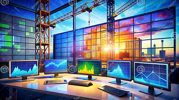 Construction Data Visualization: a Symphony of Monitors in a Busy ...