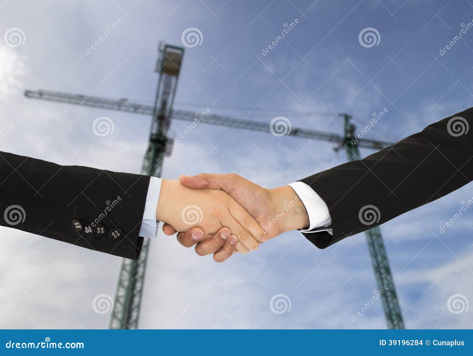 Construction deal stock photo. Image of pact, partners - 39196284