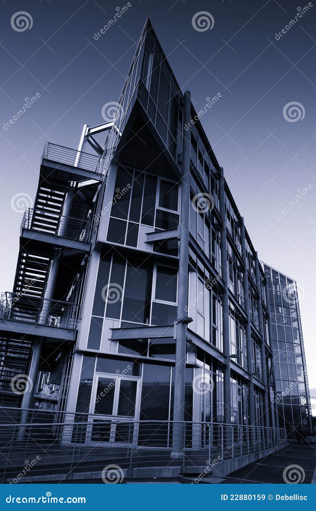 Construction in the Deep Blue Stock Image - Image of italy, zone: 22880159