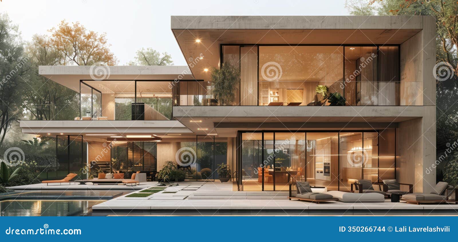 Construction Design Featuring Transparent Layers, Blending Modern ...