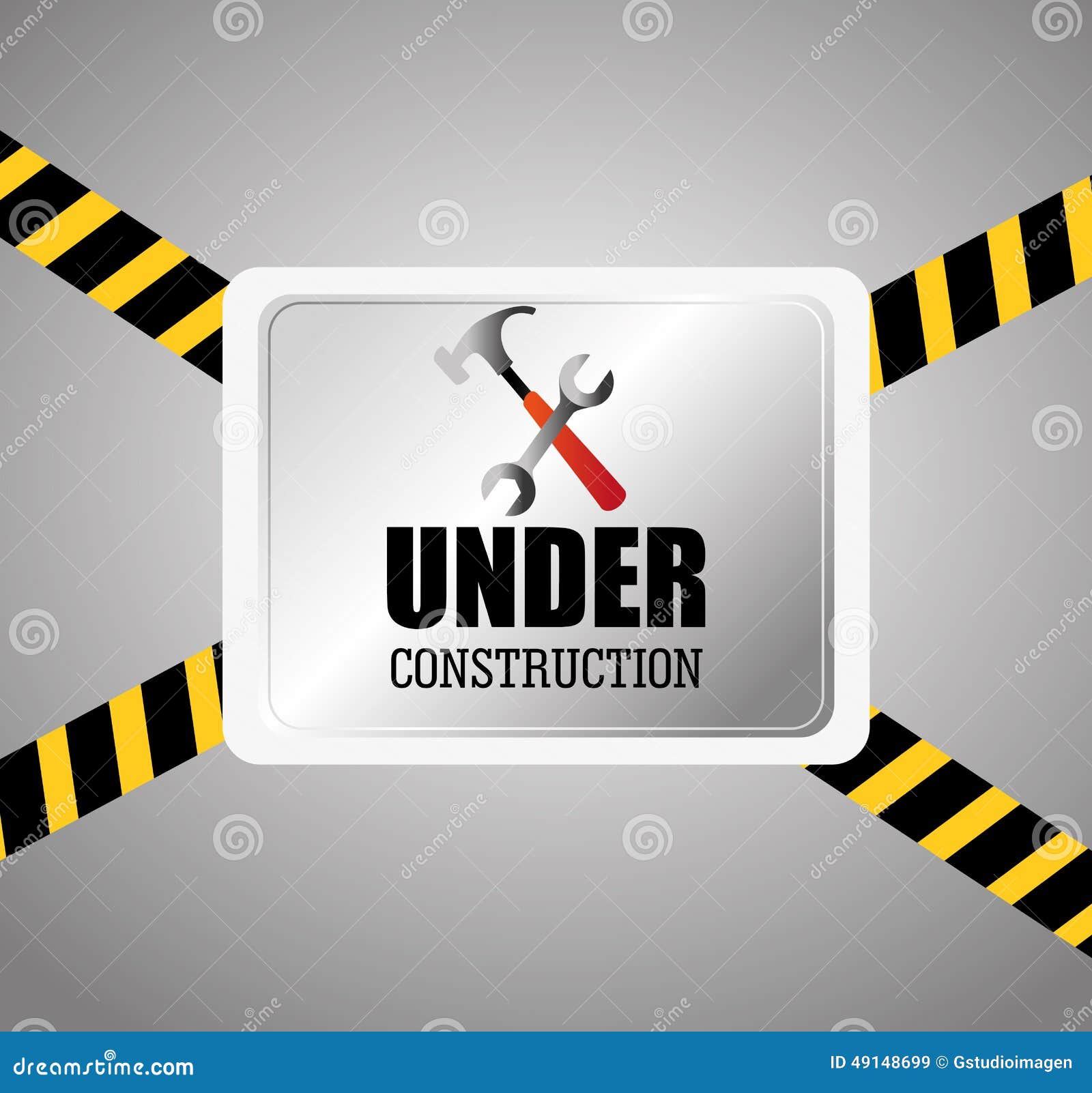 Construction Design, Vector Illustration. Stock Vector - Illustration ...