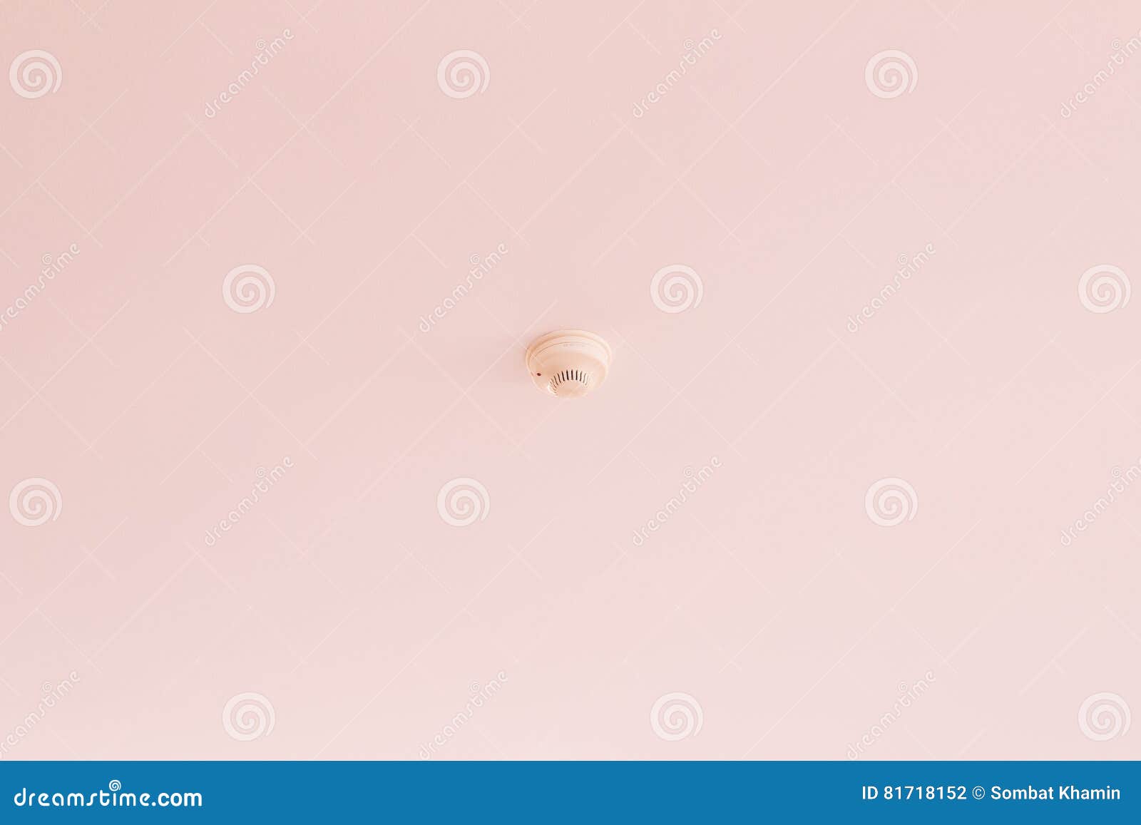 Construction Details : Smoke Detector Installed on False Ceiling Stock ...