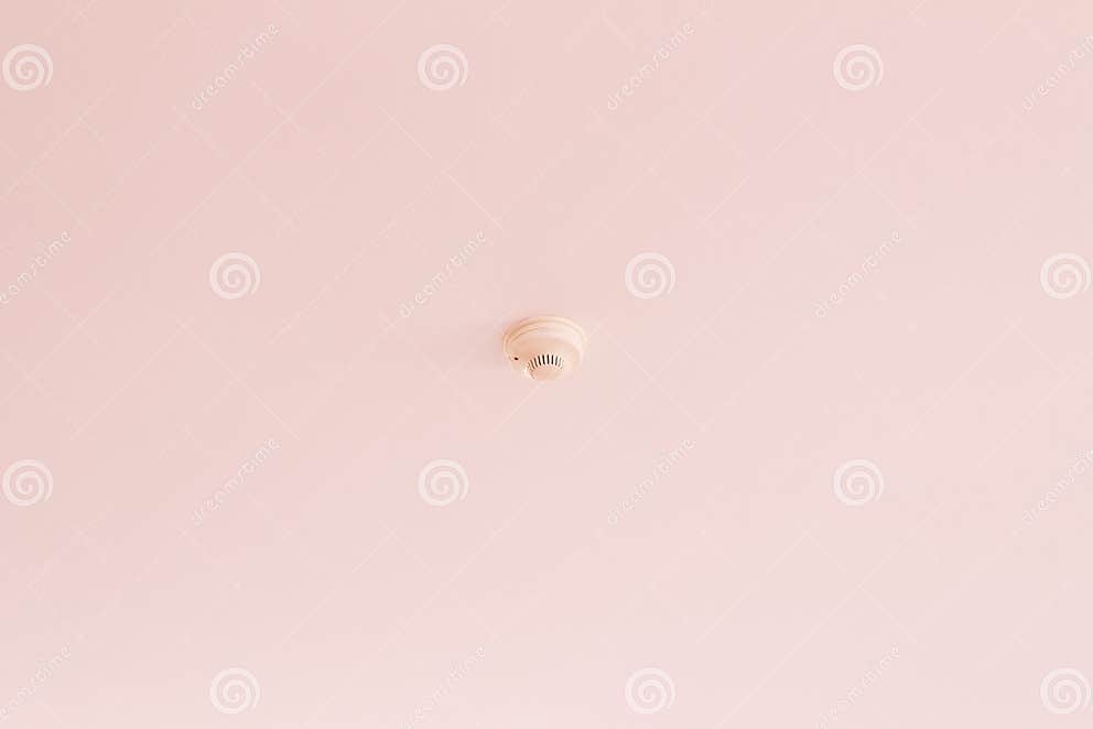 Construction Details : Smoke Detector Installed on False Ceiling Stock ...