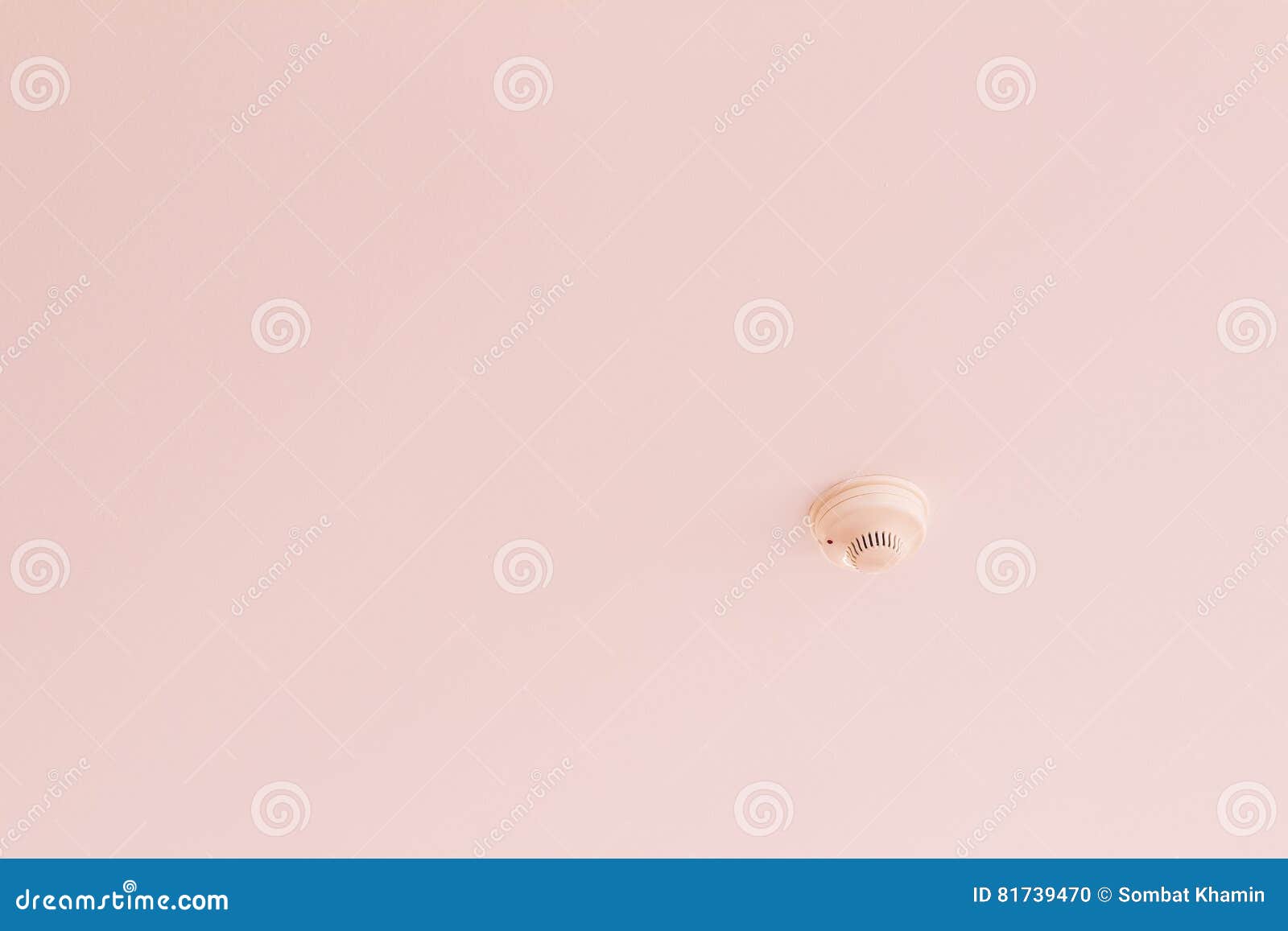 Construction Details : Smoke Detector Installed on False Ceiling Stock ...