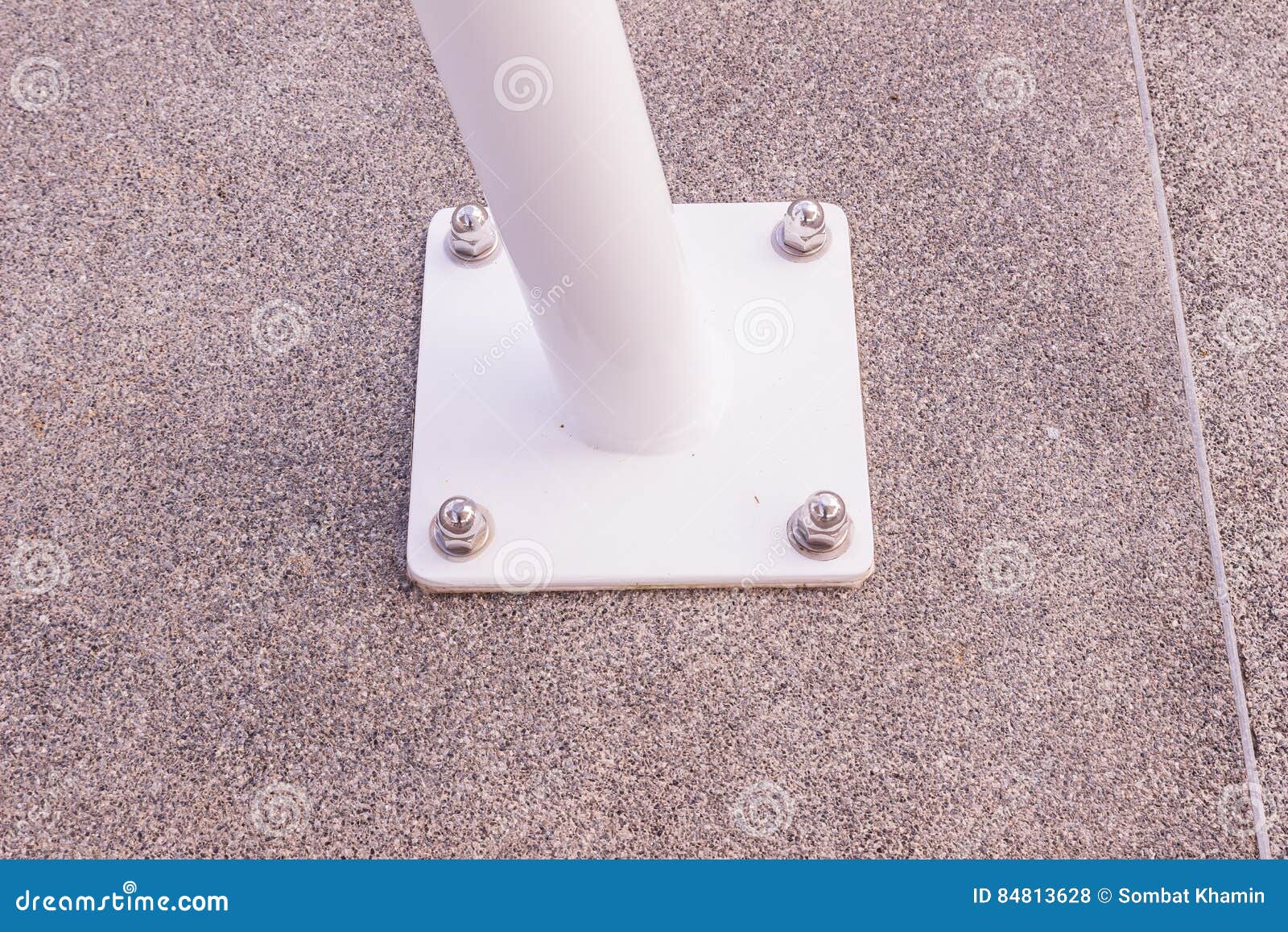 Construction Details : Structural Details of Base Plate Sun Shade Stock ...