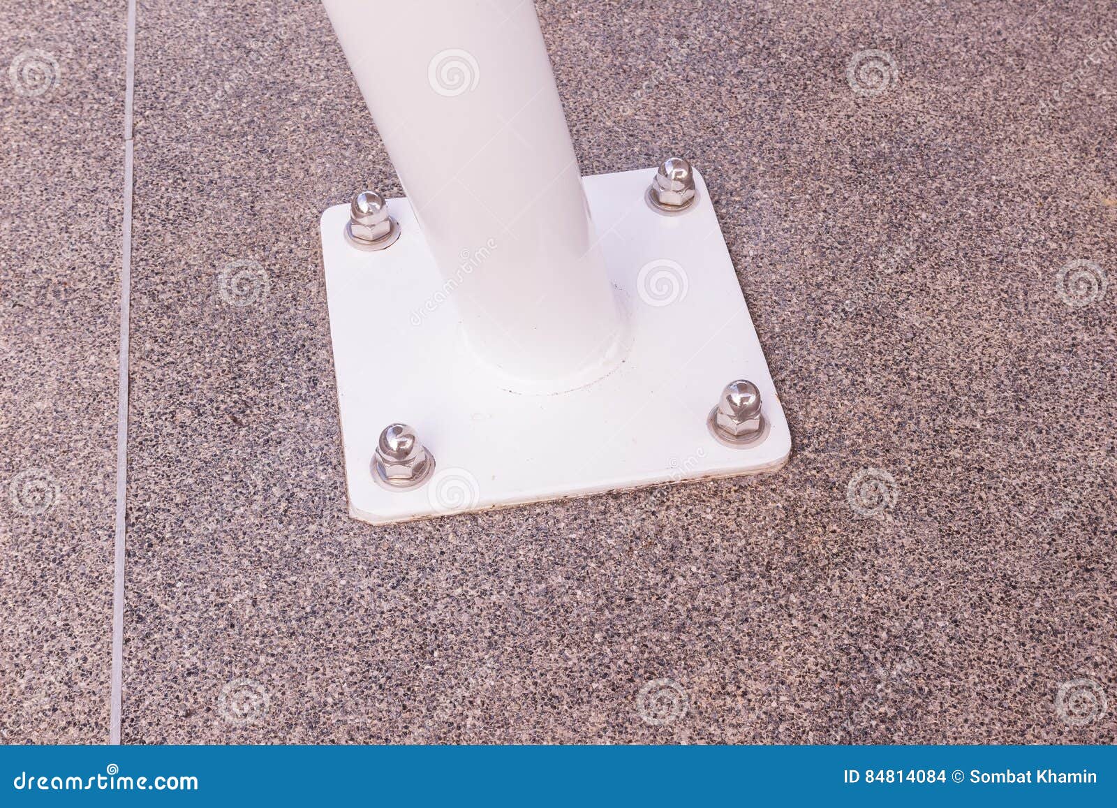 Construction Details : Structural Details of Base Plate Sun Shade Stock ...