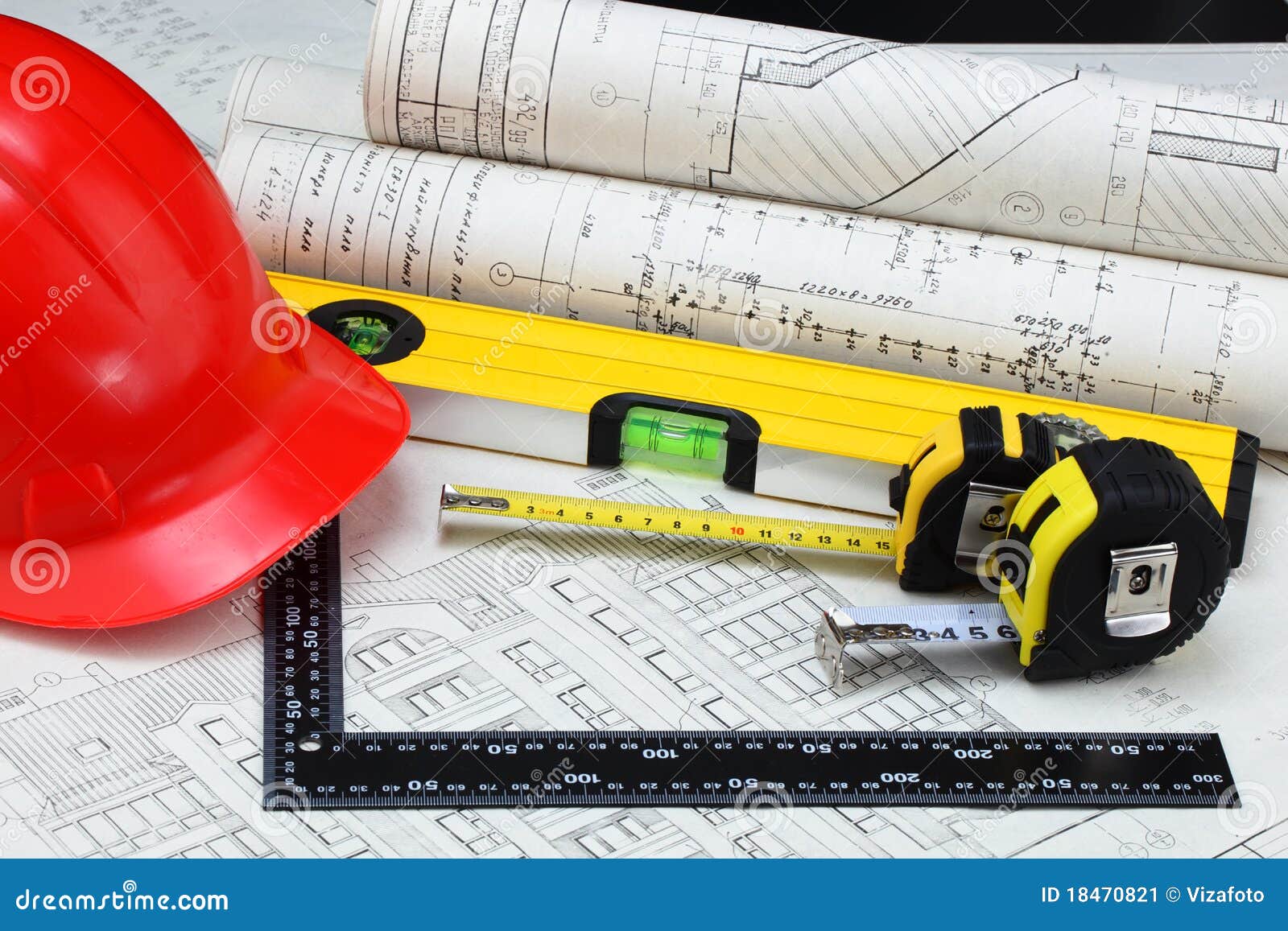 Construction drafts stock image. Image of dwelling, floor - 18470821