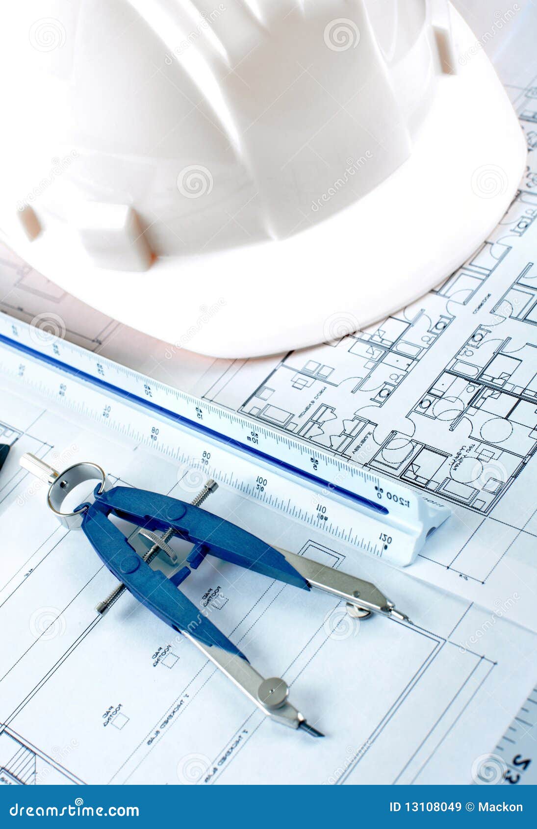 Construction drawing stock image. Image of estimate, drawings - 13108049