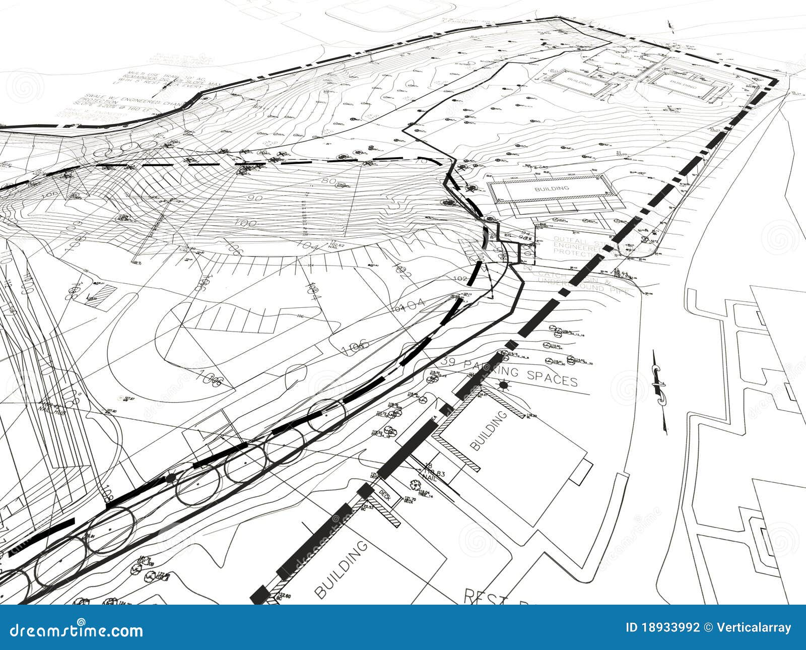Construction Drawing stock photo. Image of cost, design - 18933992