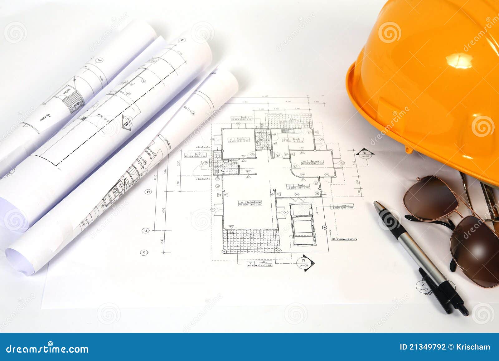 Construction Drawing Stock Photography | CartoonDealer.com #18933992